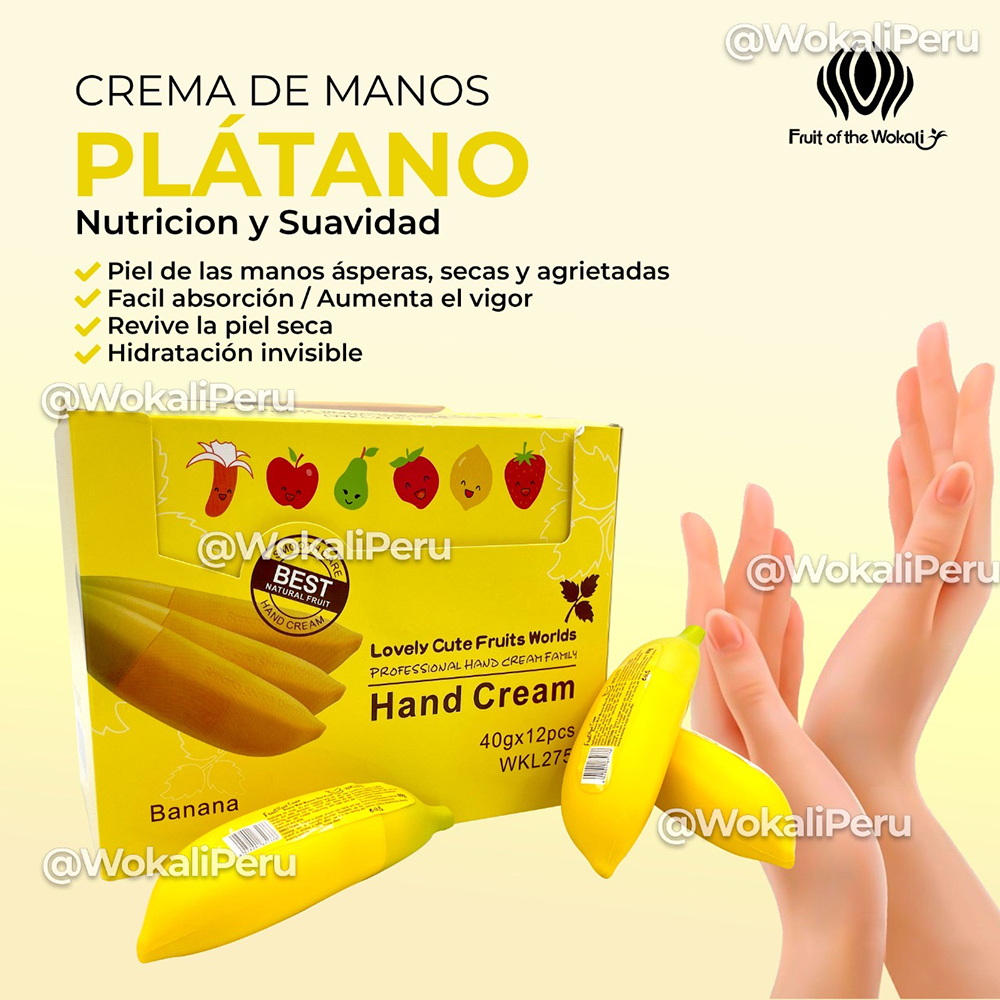 Crema de Manos de Plátano 40gr – Jampaq