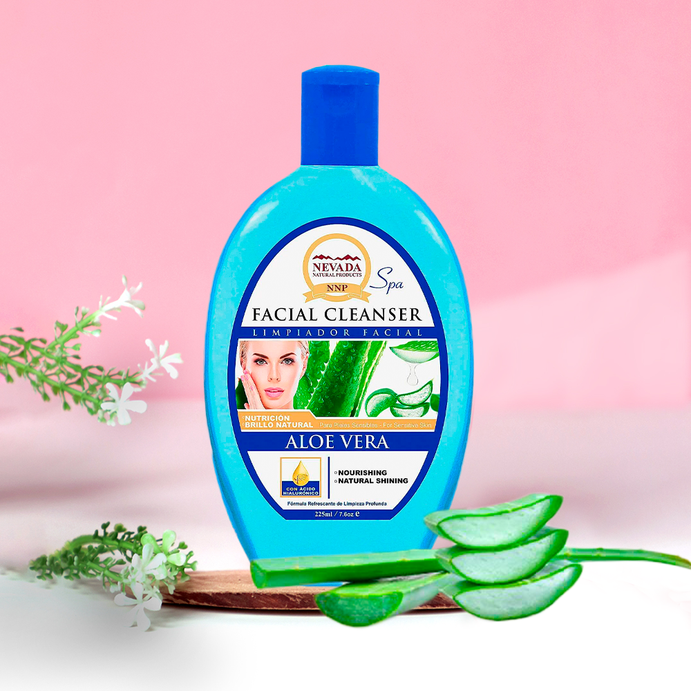 Limpiador Facial de Aloe Vera 225ml – Jampaq