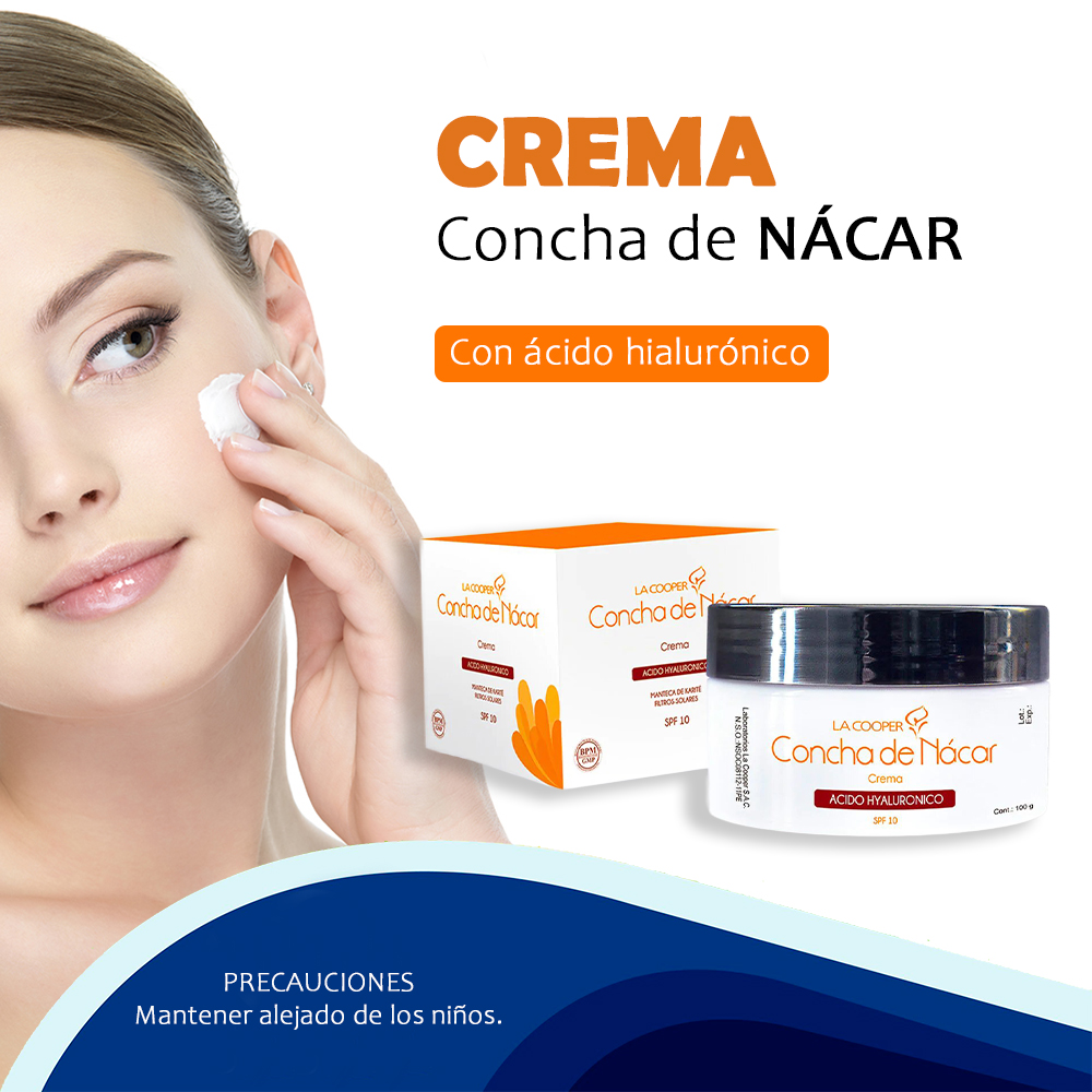 Crema Concha de Nácar 100gr – Jampaq